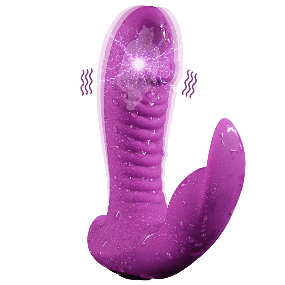 Wearable Vibrator Mimic Finger Quiet Panty Multi Frequency Vibrator Sex Machine And Sex Doll